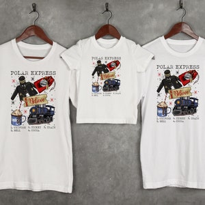 Polar Express Shirt, Holiday Shirt, Family Vacation Shirts, Christmas ...