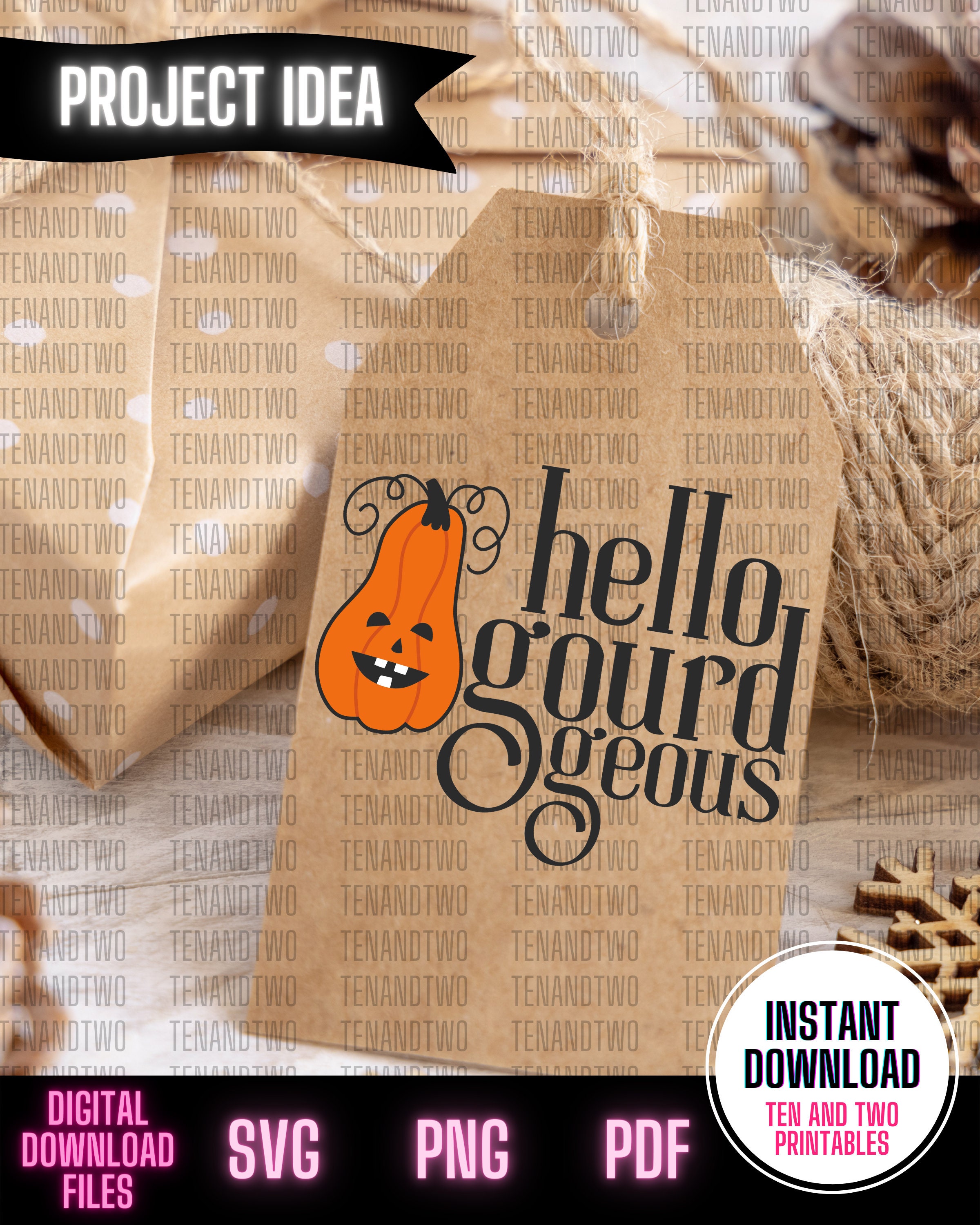 Hello Gourd-geous Svg Hello Gorgeous Svg Fall Designs - Etsy