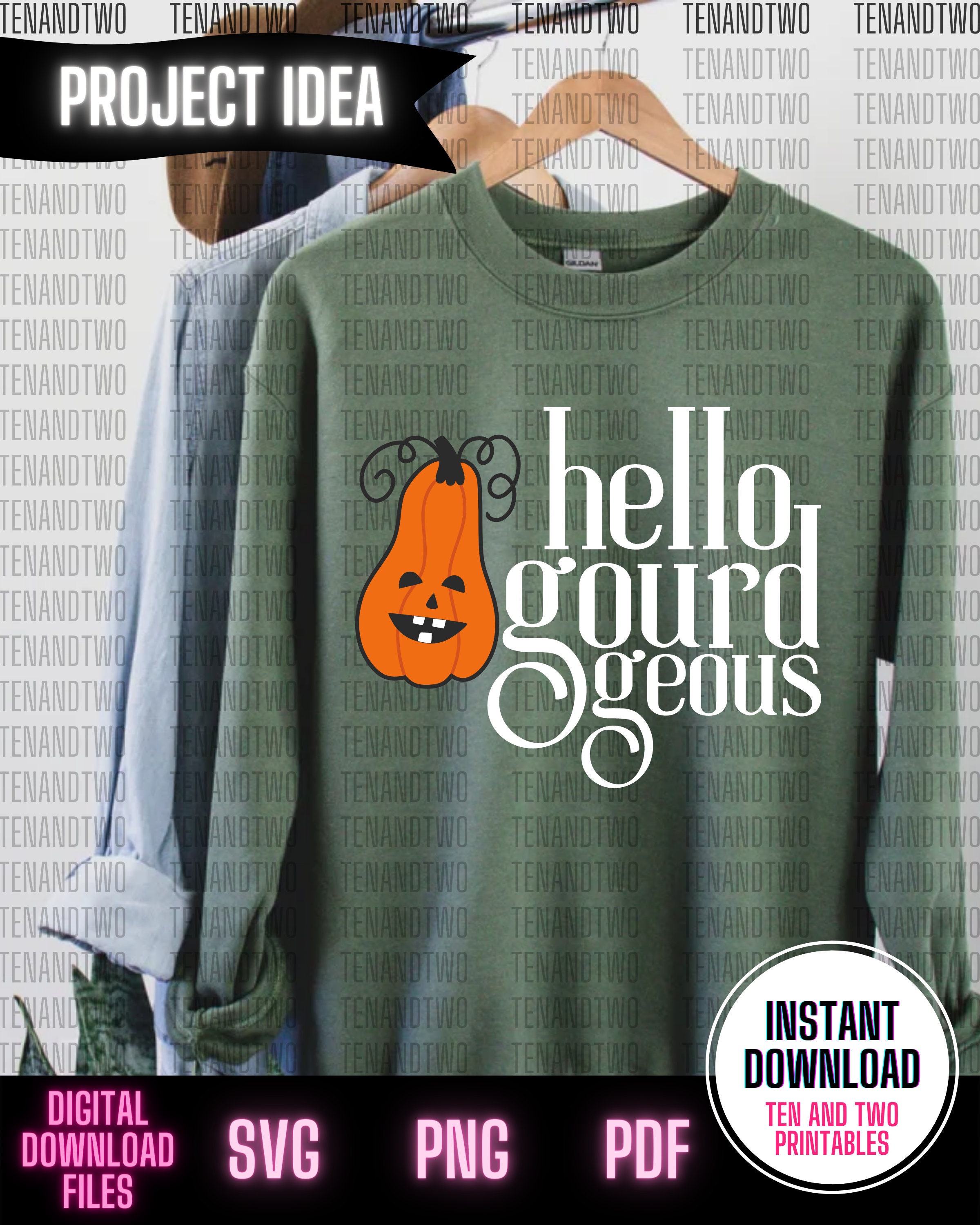 Hello Gourd-geous Svg, Hello Gorgeous Svg, Fall Designs, Halloween Svg ...