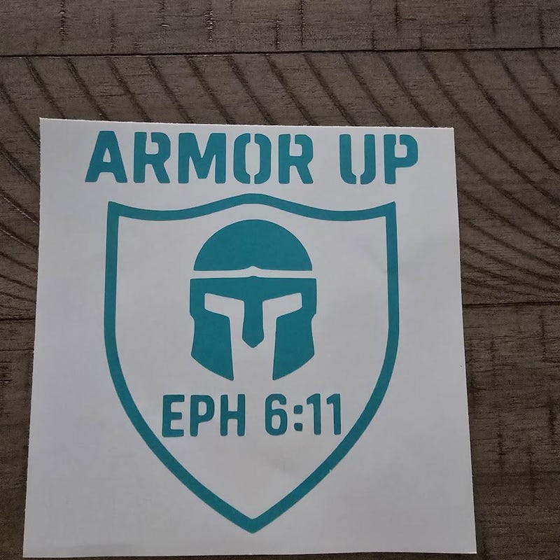 Armor of God Decal - Etsy