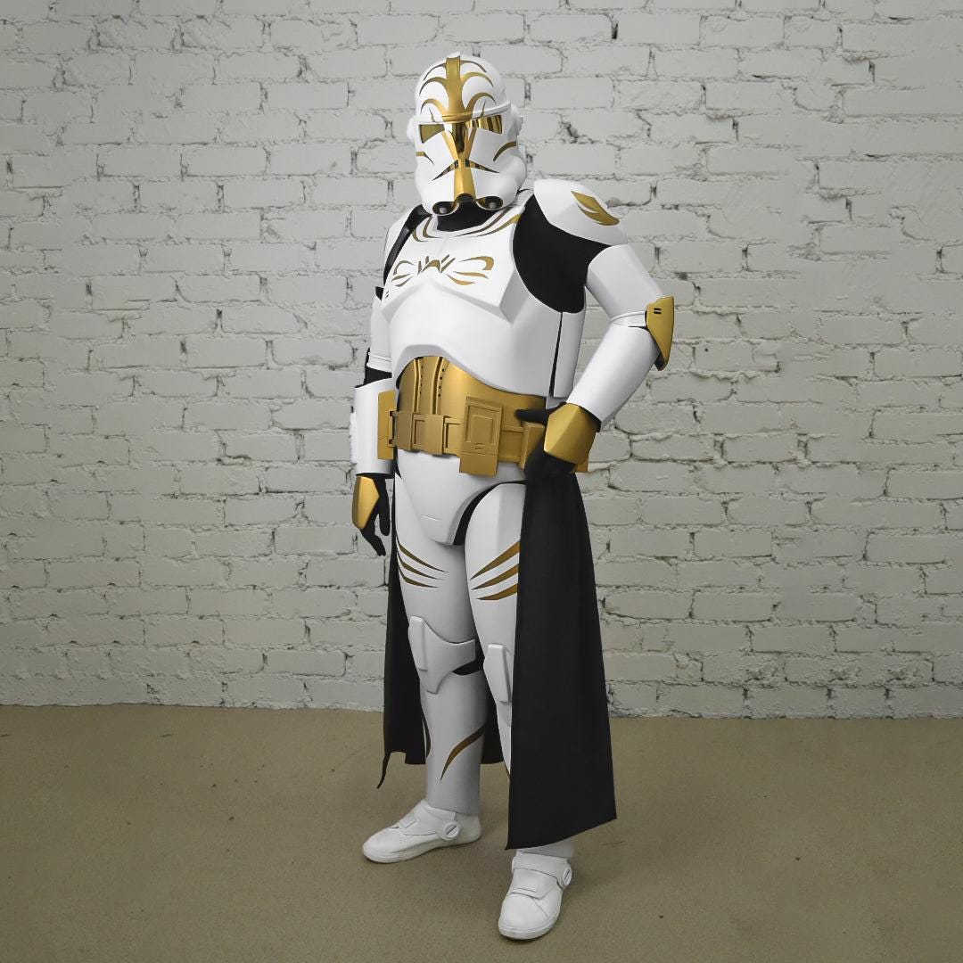 Clone 2 Armor With Kama Jedi / Clone Trooper Armor From Star Wars ...