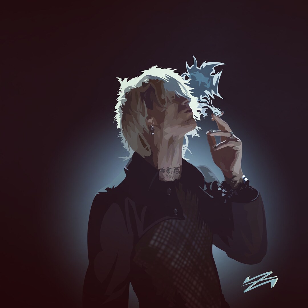 Papercuts - Machine Gun Kelly - Original Digital Artwork - Canvas Print ...