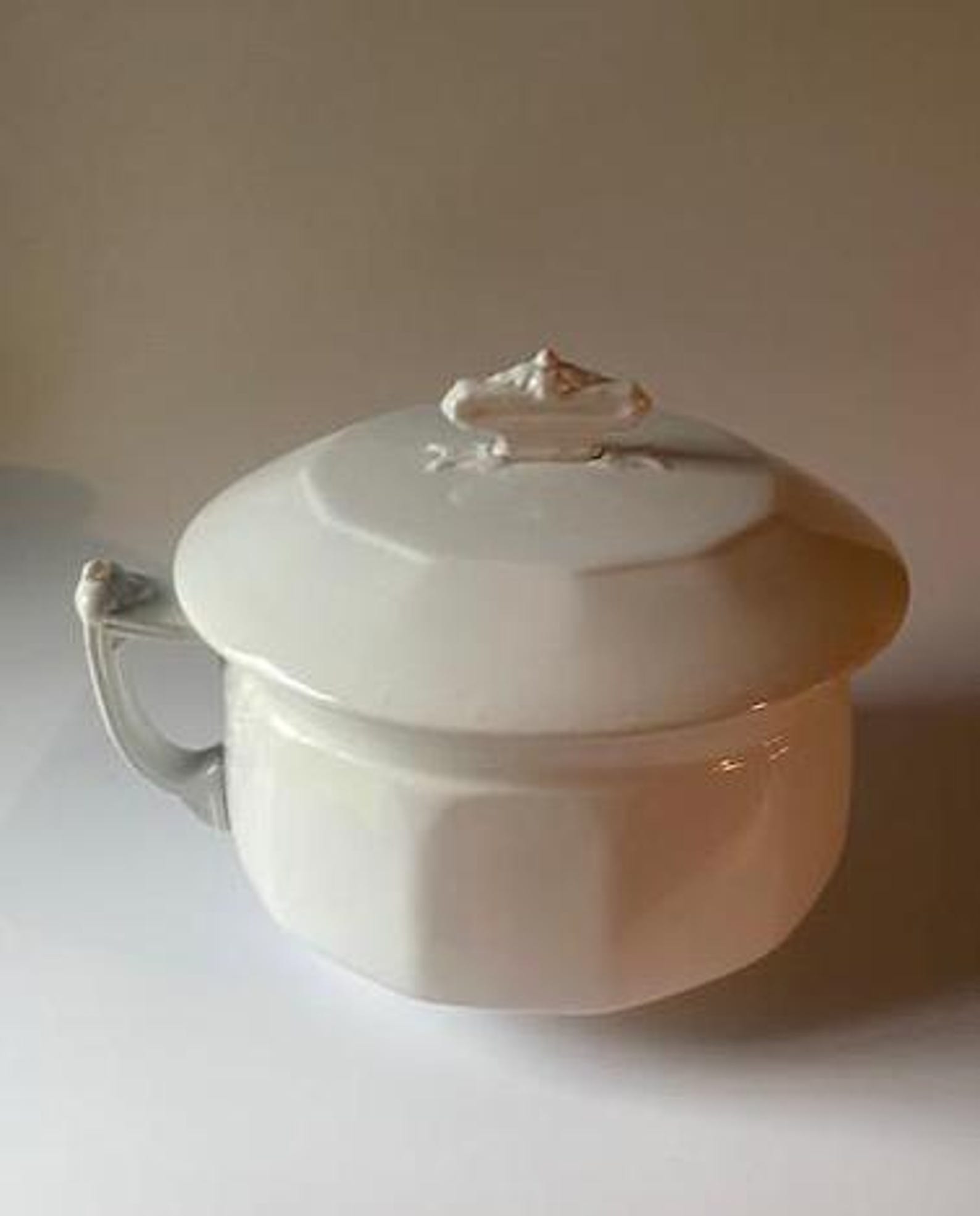 Antique English J & G Meakin Ironstone Covered Chamber Pot 1890s With ...