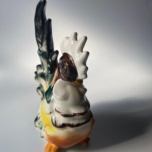 Vintage ROOSTER Mid-century Chicken Figurine - Etsy
