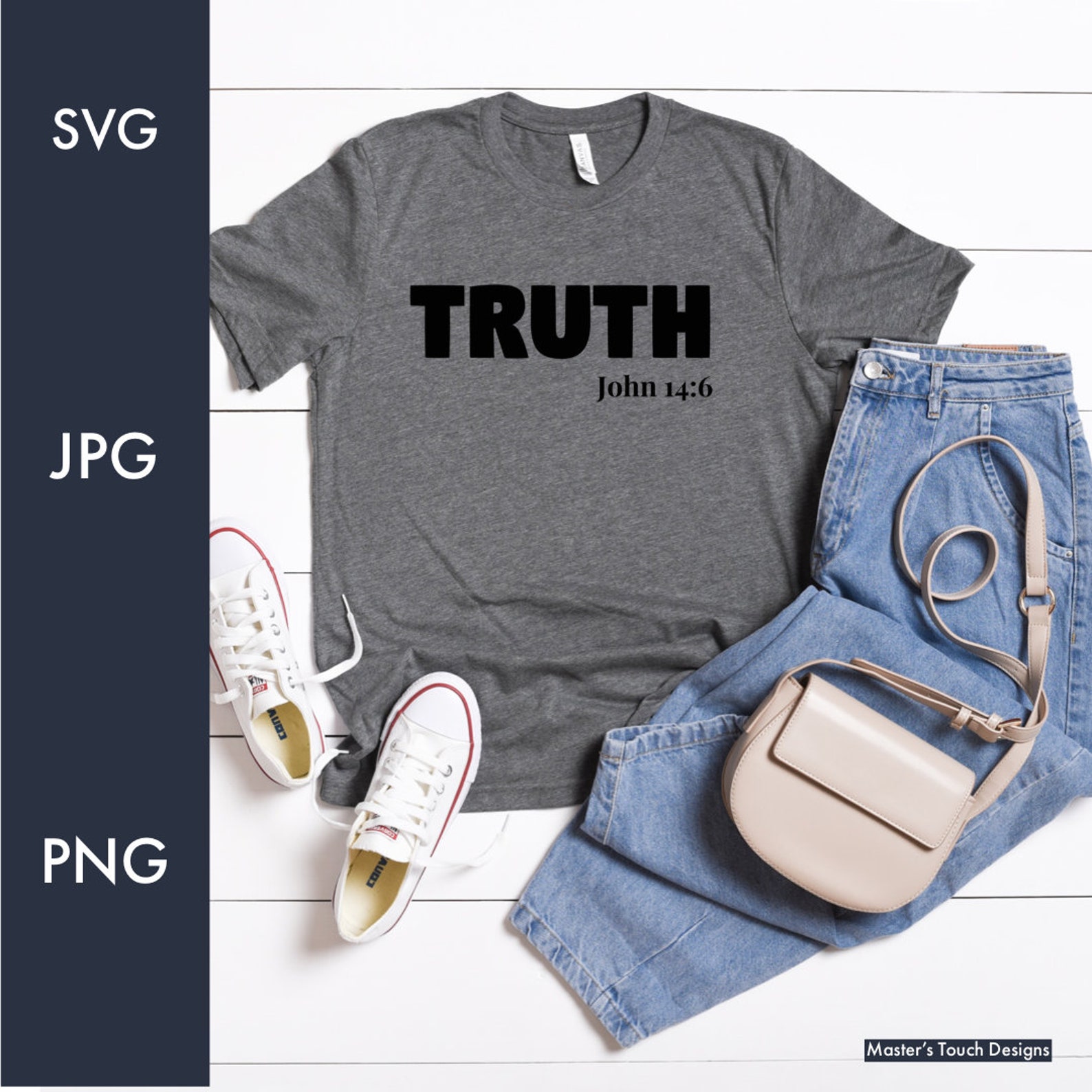 TRUTH Svg Png | Scripture Clipart | Christian Svg | Jesus Svg ...