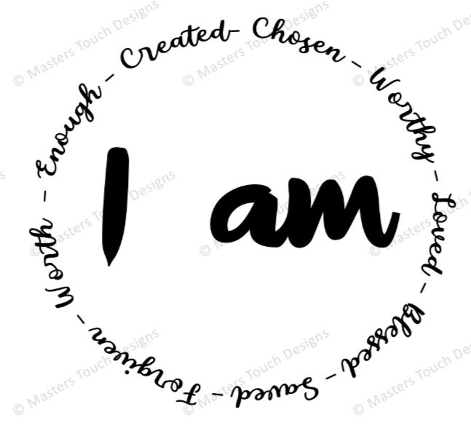 I Am Svg Png Scripture Clipart Christian Svg Jesus Svg - Etsy