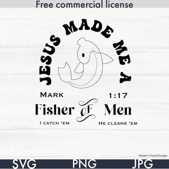 Jesus Fisher Of Men Clip Art