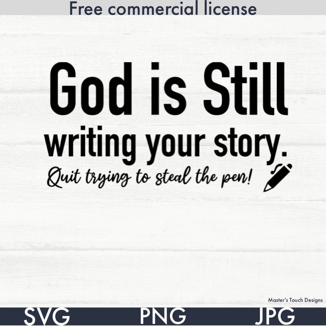 God is Writing Svg Png | Scripture Clipart | Christian Svg | Jesus Svg ...