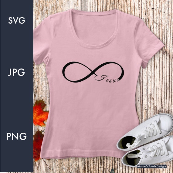 Jesus Infinity Svg Png Scripture Clipart Christian Svg - Etsy