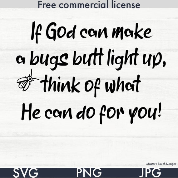 God Lightning Bug Svg Png Scripture Clipart Christian Svg | Etsy