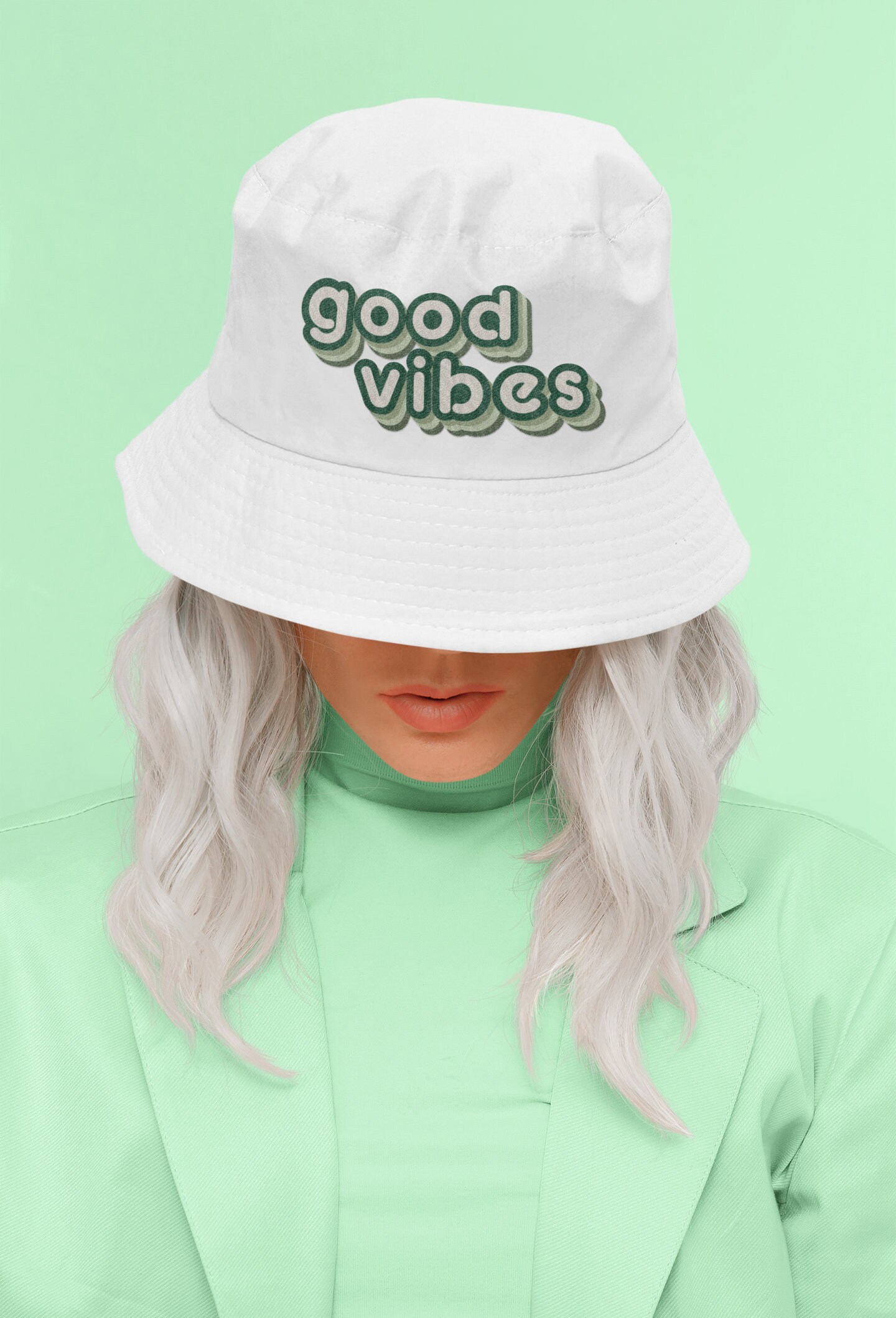 Green Retro Font, Vintage Font, Groovy Font, 70's Font, Disco Font,svg ...