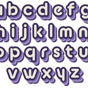 Retro Font Bundle, Vintage Font, Groovy Font, 70's Font, Disco Font,svg ...