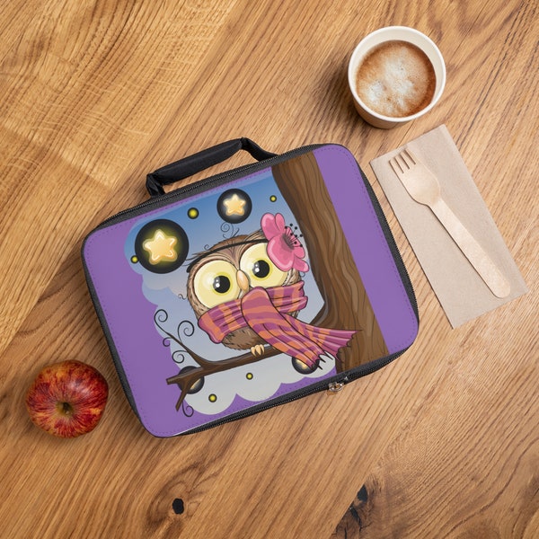 Owl Lunch Box - Etsy