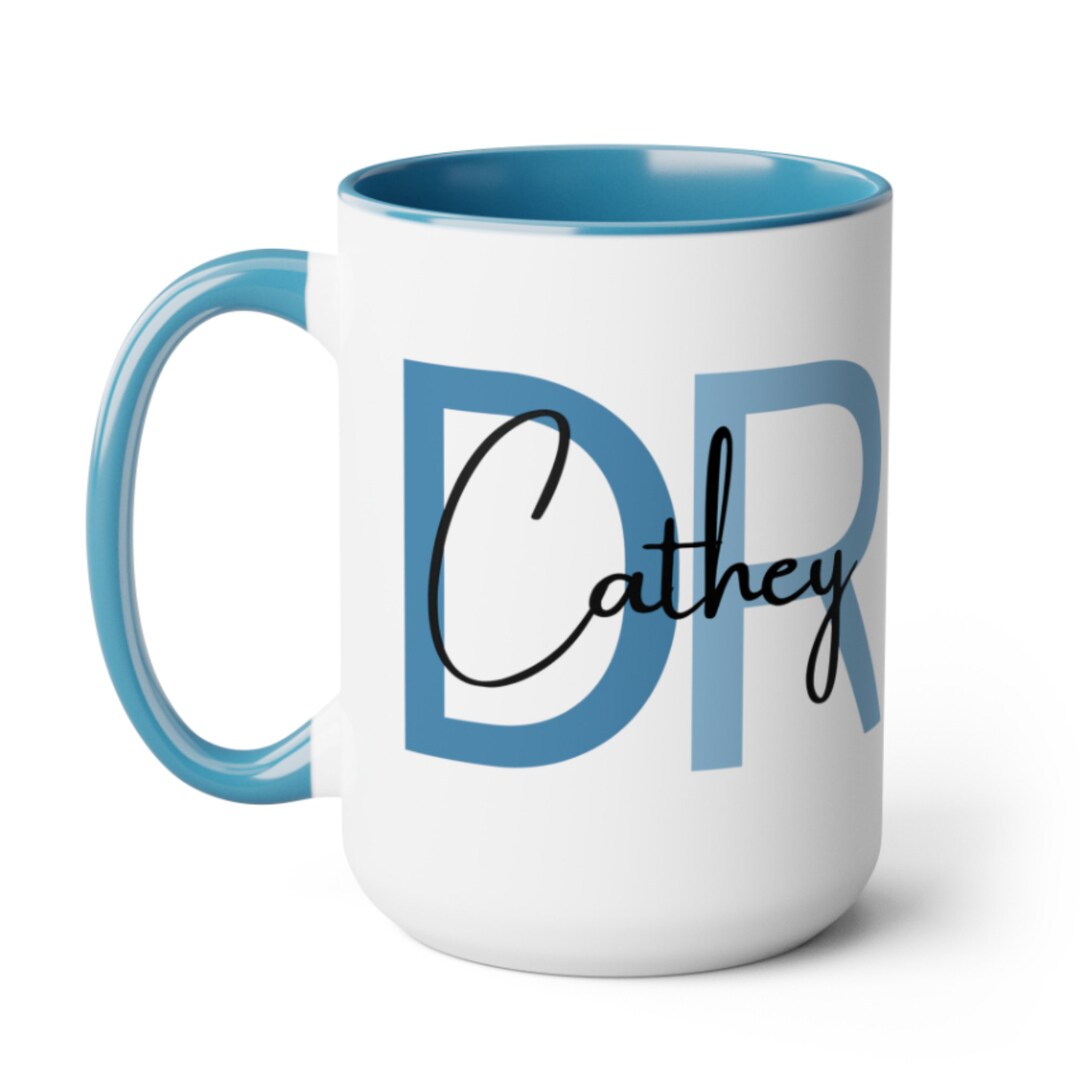 Doctor Personalized Name Mug choose Color Custom Coffee Mug for Doctor ...