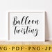 Balloon Twisting, Wedding SVG Signs, Birthday Party Sign, Balloon ...