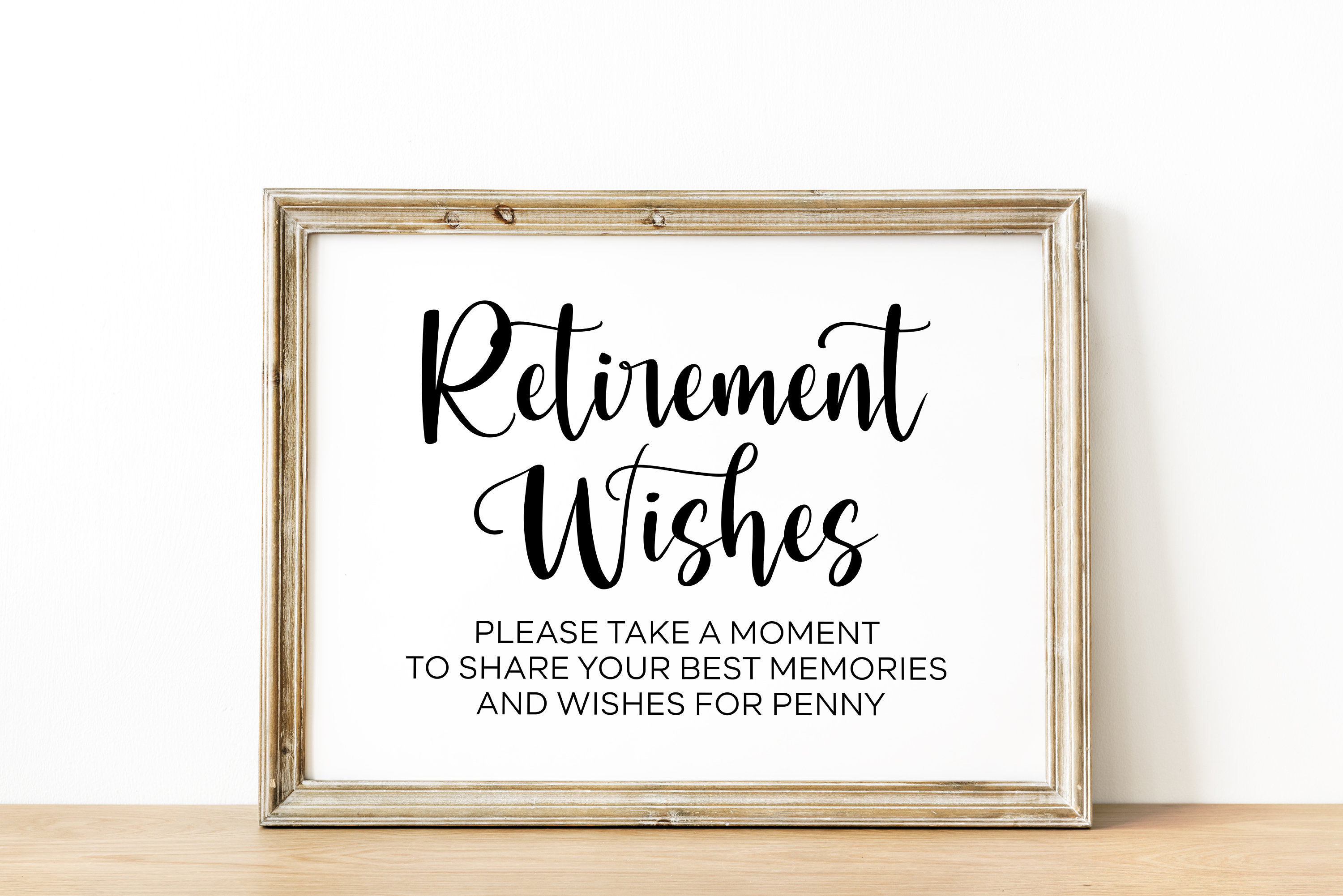Retirement Wishes