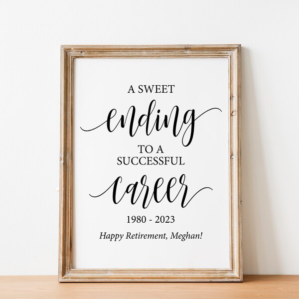 Happy Ending Sign - Etsy
