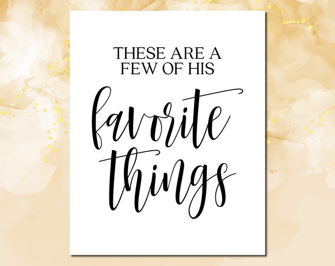 You Are One of My Favorite Things, Printable Gift Tags, Favorites ...