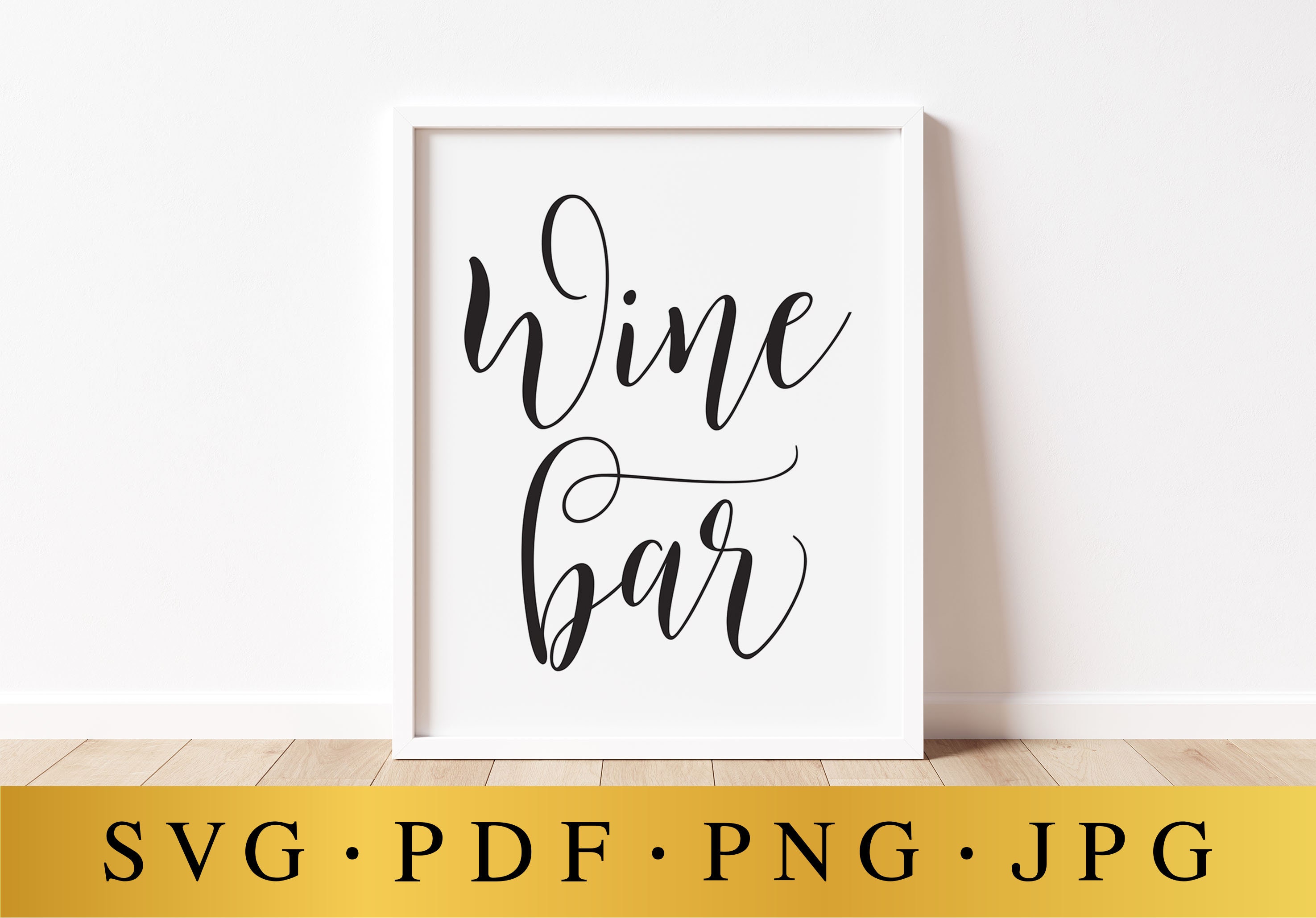 Wine Bar Sign, Wedding SVG File, Wine Bar SVG Sign, Wedding Bar Sign ...