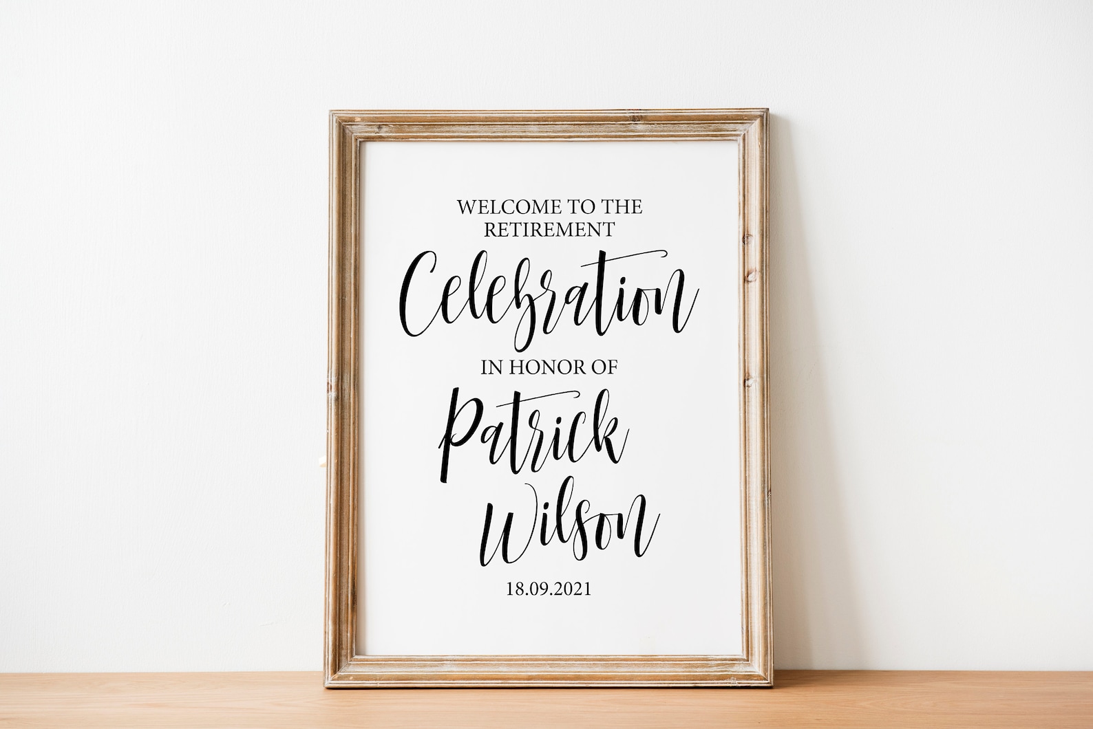 Welcome to the Retirement Celebration in Honor Of Retirement - Etsy