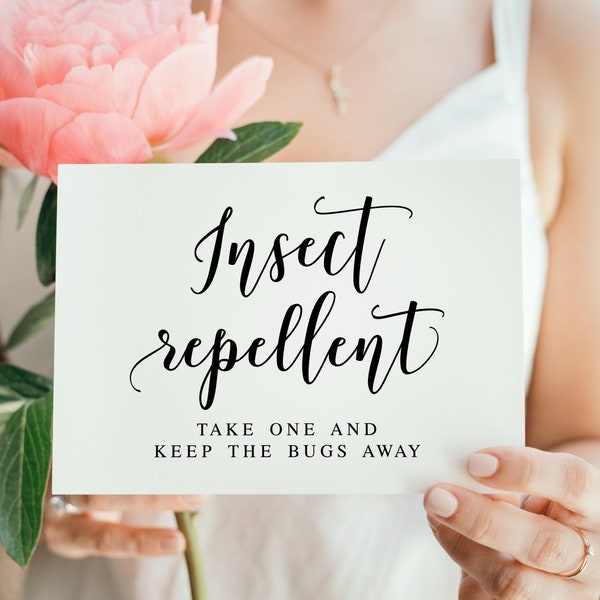 Insect Repellent Wedding - Etsy