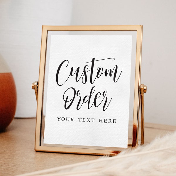 Custom Signs - Etsy