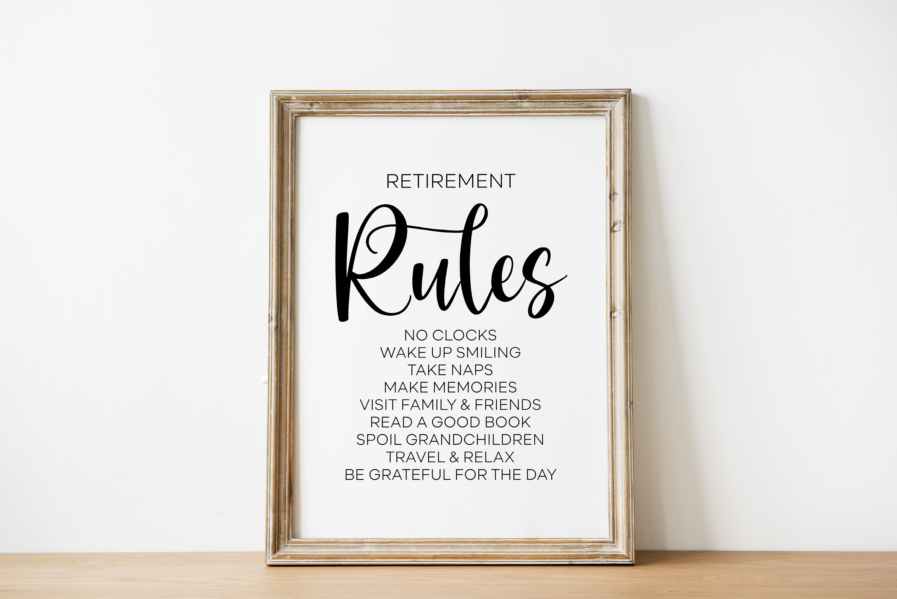 Retirement Rules, Retirement Signs, Retirement Party Sign, Retirement ...