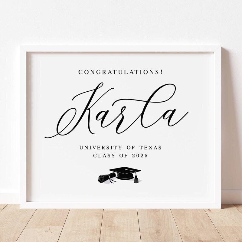 Graduate Signs - Etsy