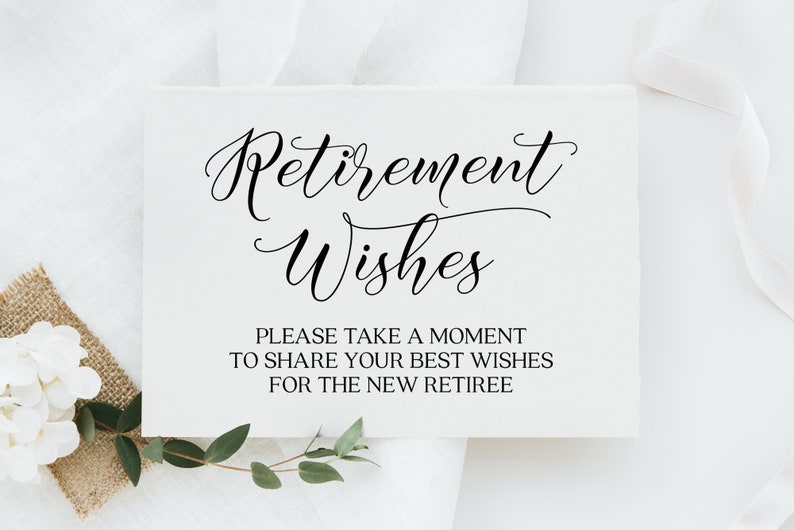 Retirement Wishes, Share Your Best Wishes for the New Retiree ...
