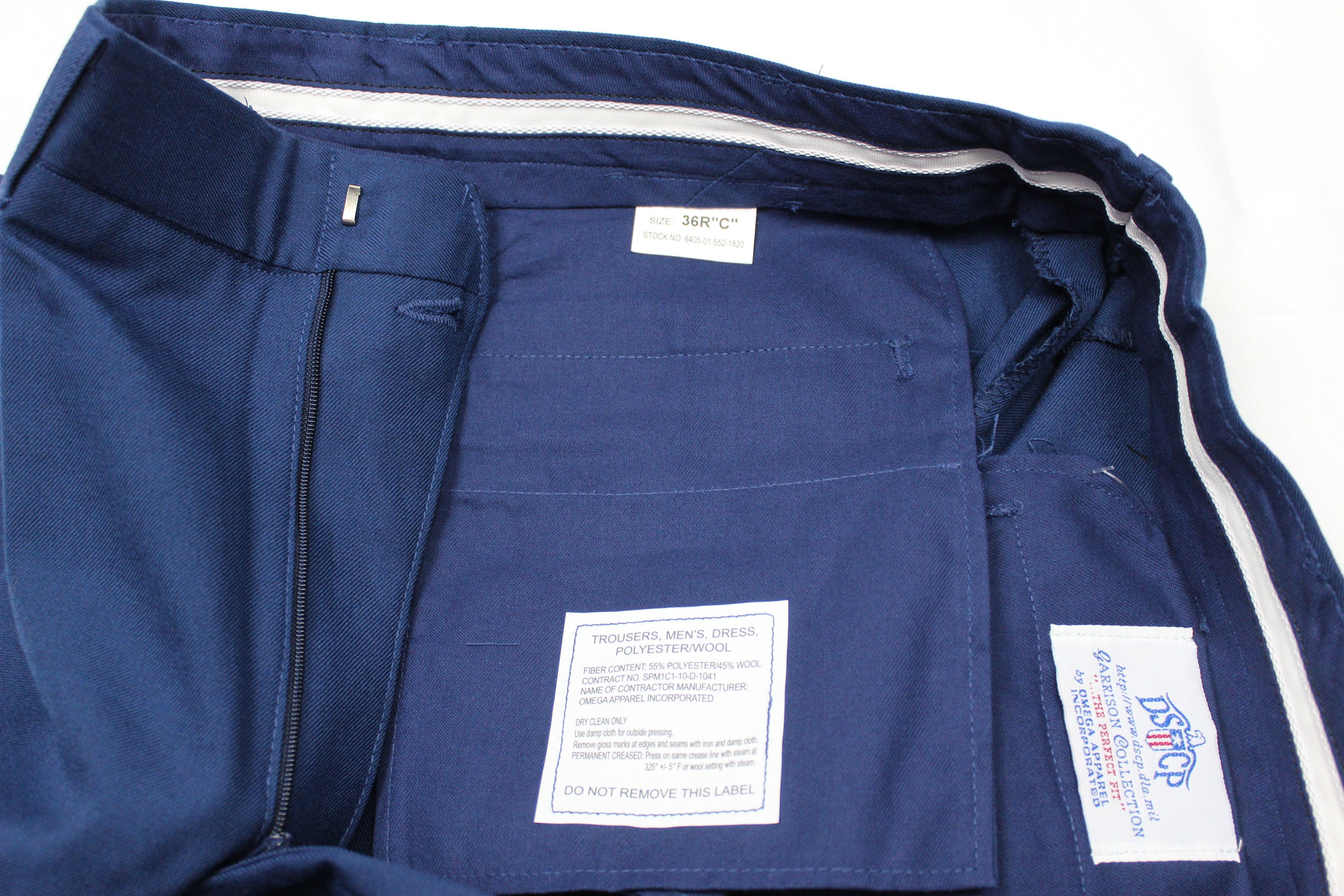 Army Service Uniform 36R "c" Class 2 Trousers E-4 to O-6 New - Etsy
