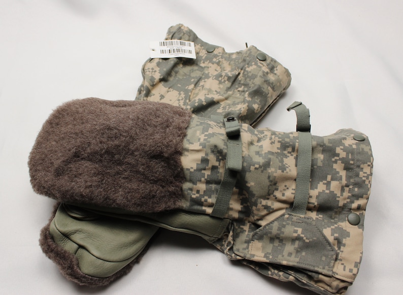 Army Surplus Extreme Cold Weather Arctic Mitten Set Shell and Liner ...
