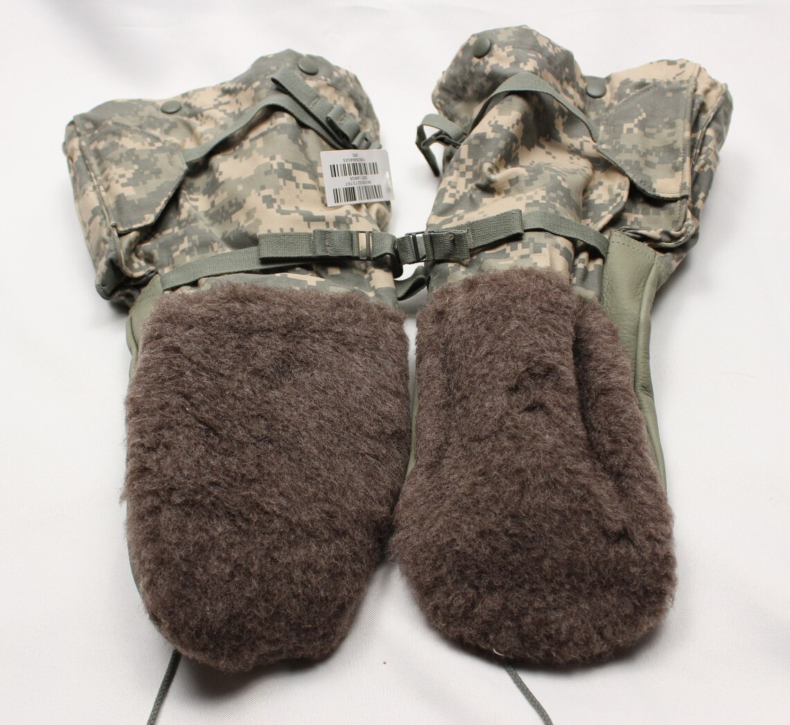 Army Surplus Extreme Cold Weather Arctic Mitten Set Shell and Liner ...