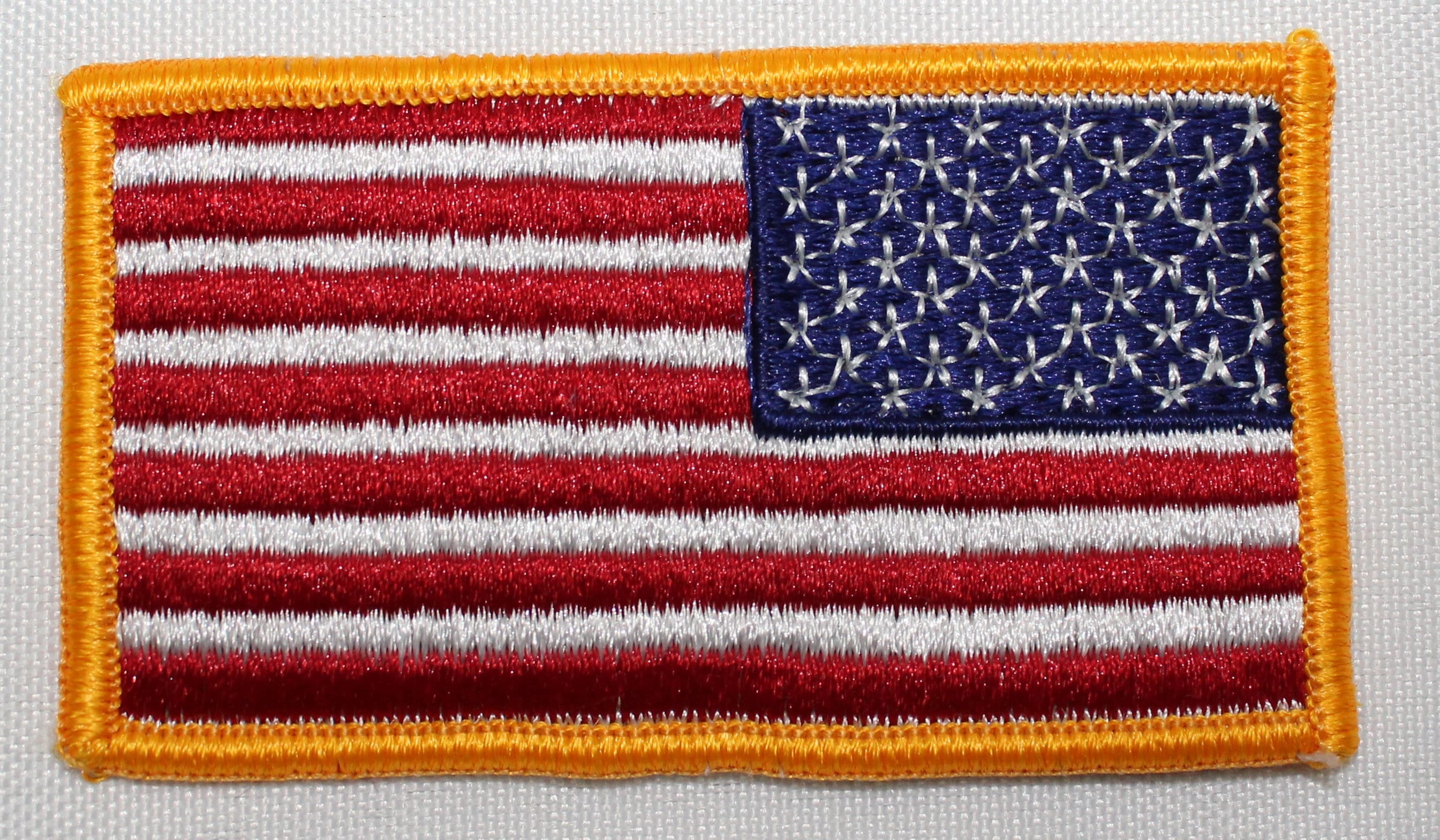 Military Surplus American Flag Right Shoulder Braided Sew on Patch - Etsy