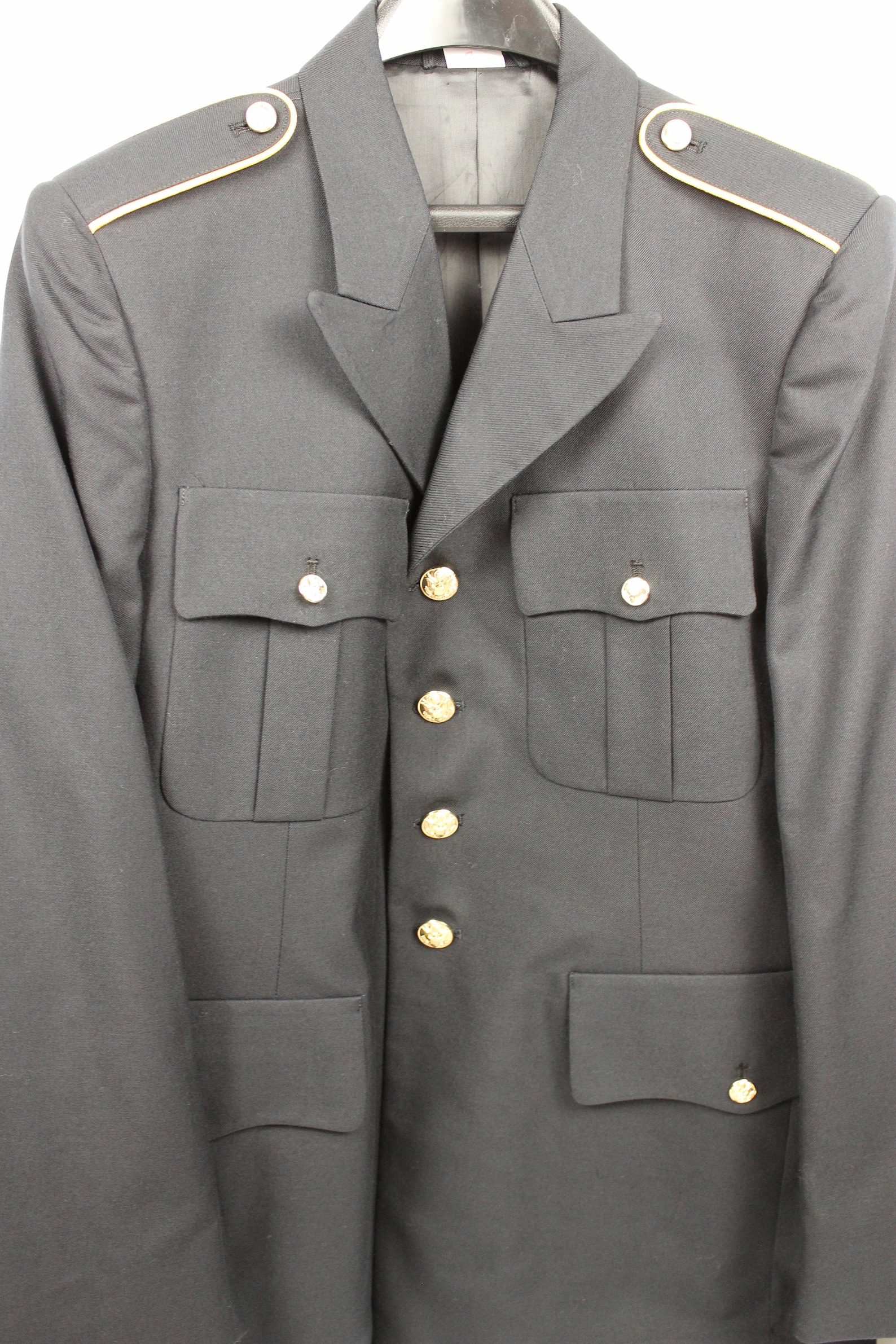 Army Service Uniform Enlisted Men's Coat Size 41R "c" ASU Dress Blues ...