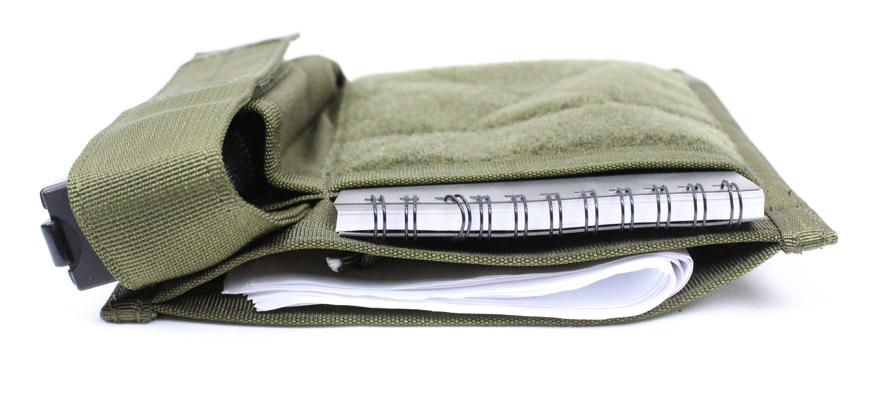 MOLLE Admin Pouch W/ Flashlight or Pistol Mag Pouch Blackhawk S.T.R.I.K ...