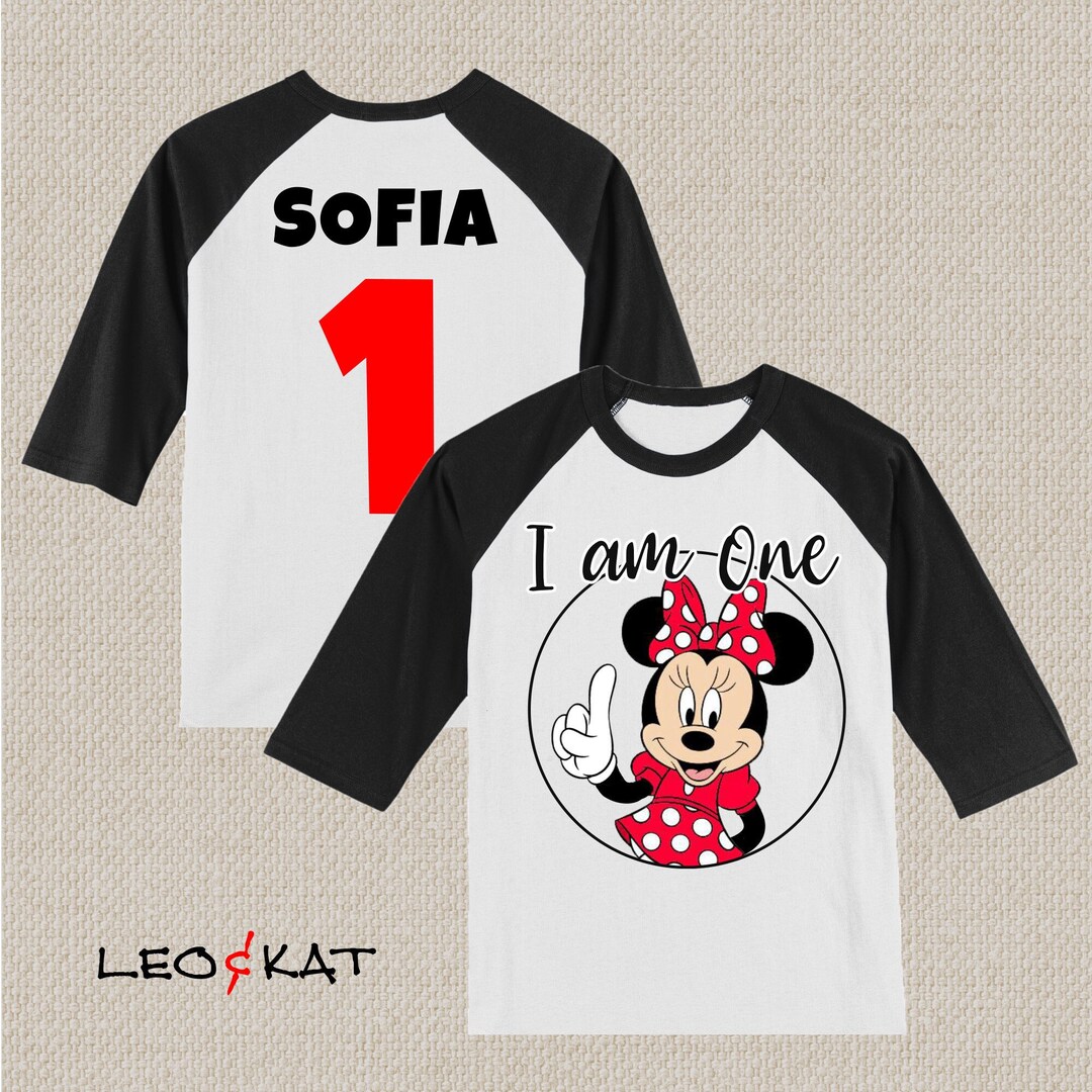 Minnie Mouse I Am Two Birthday Shirt. Minnie Mouse 2nd Birthday Shirt ...