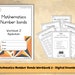 Number Bonds Application Workbook 2 Digital PDF for 1st Grade and 2nd ...