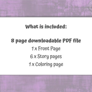 Printable Short Story Booklet With Free Pdf Coloring Page, for 2nd ...