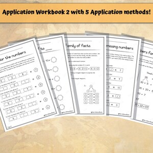 Mathematics Number Bonds Worksheet Bundle 2 Digital PDF Printables for ...