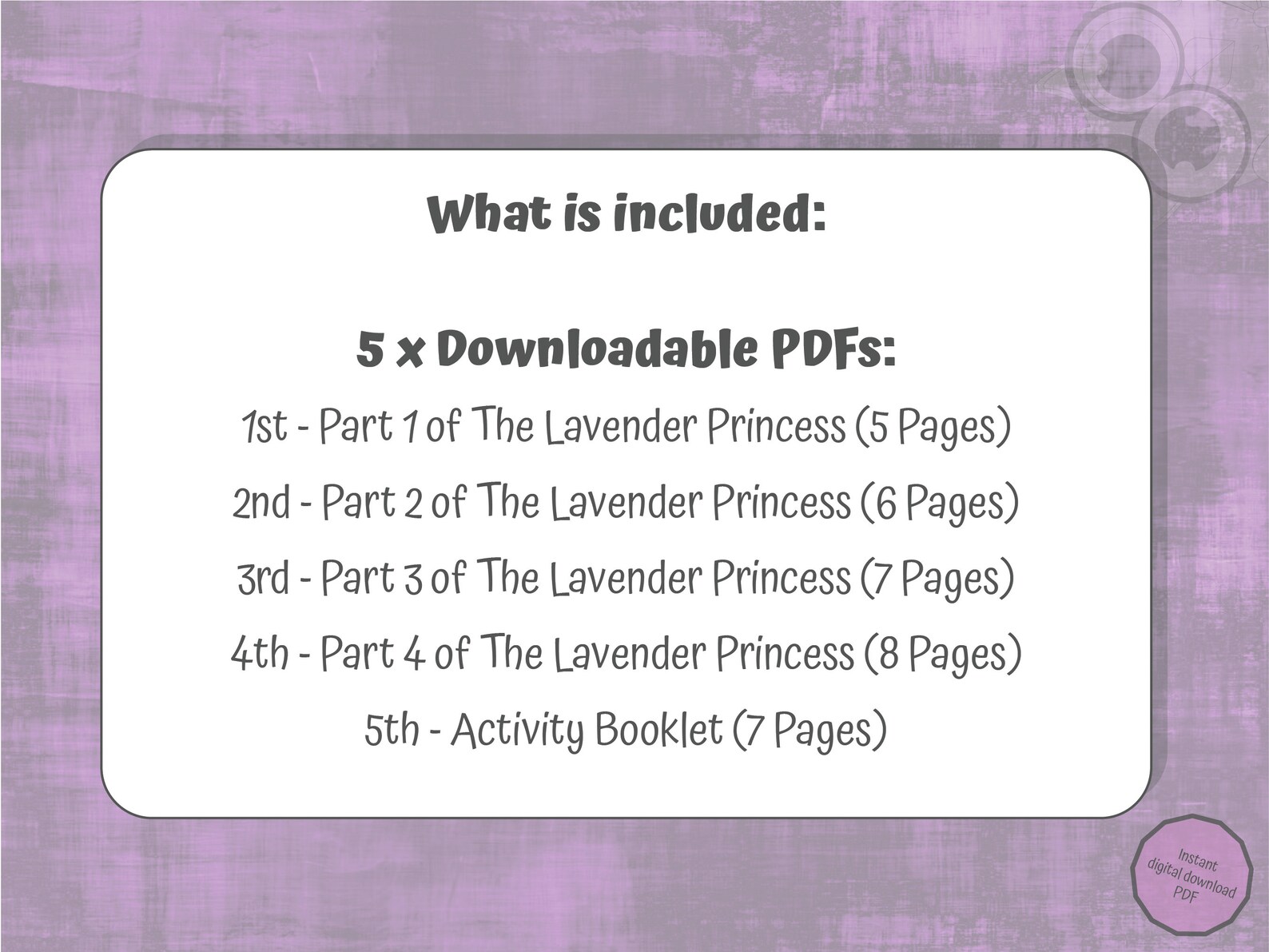 Downloadable Kids Short Story Bundle With Activity Worksheets 5 PDF ...