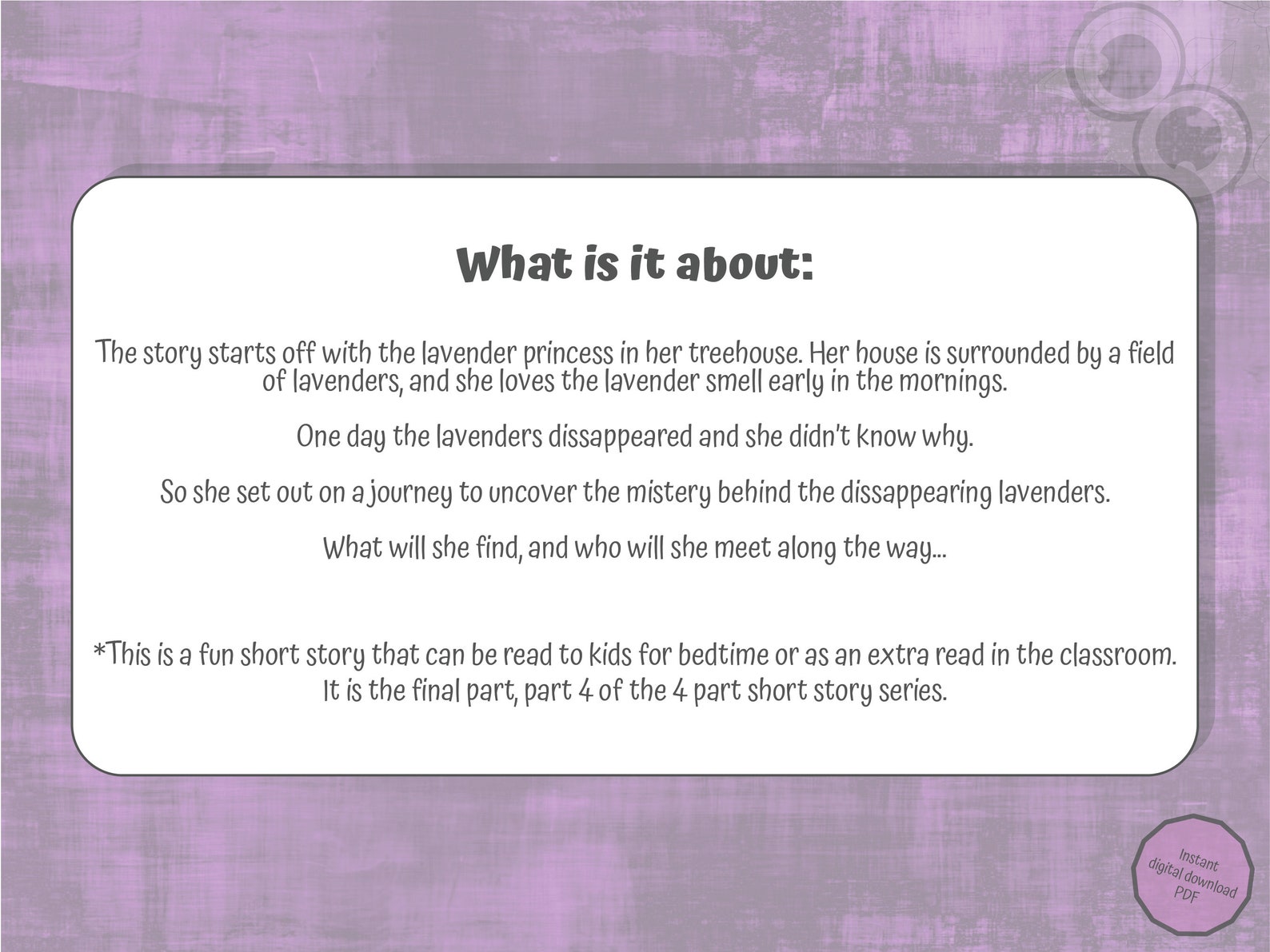 Printable Short Story Booklet With Free Pdf Coloring Page, for 2nd ...