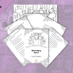 Downloadable Kids Short Story Bundle With Activity Worksheets 5 PDF ...