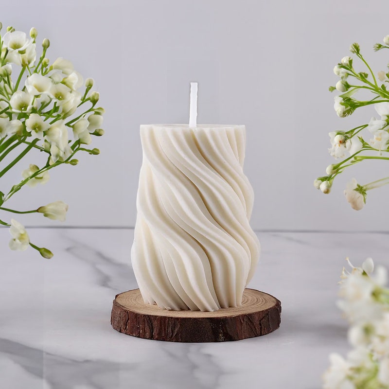 Twisted Wave Candles - Etsy