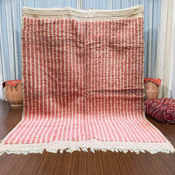 Red Moroccan Rug - Etsy