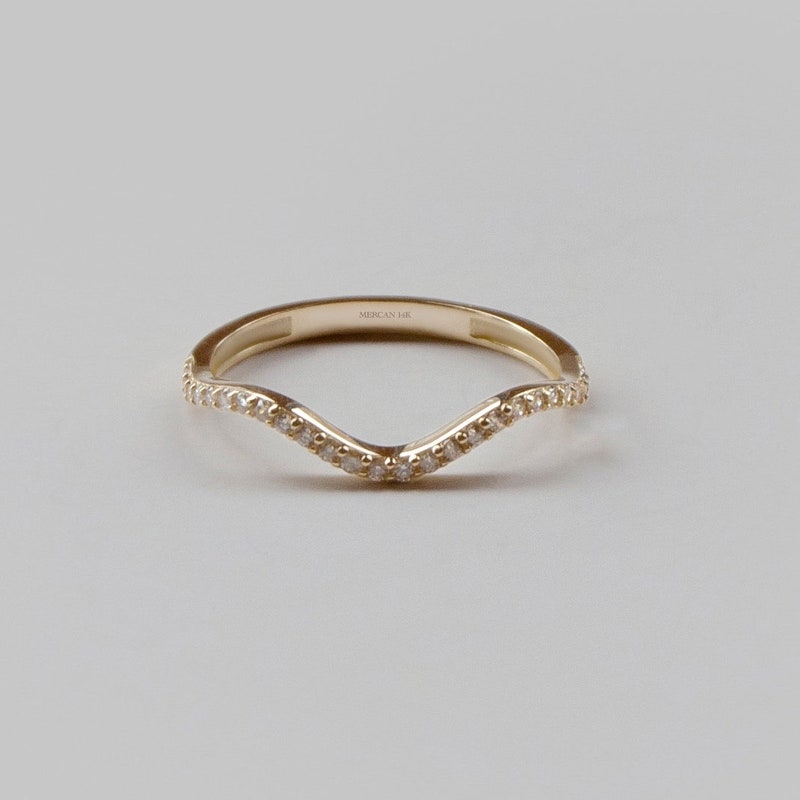 Dainty Stacked Ring - Etsy