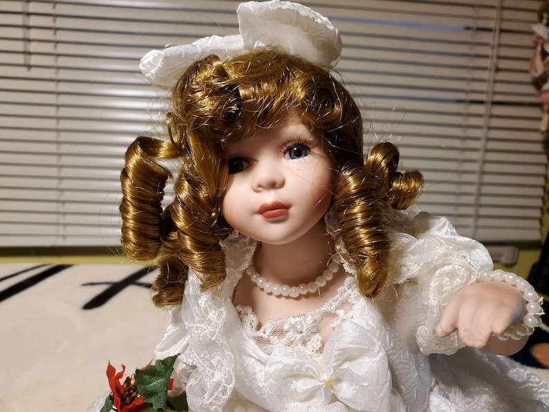 Grace Porcelain Doll - Etsy