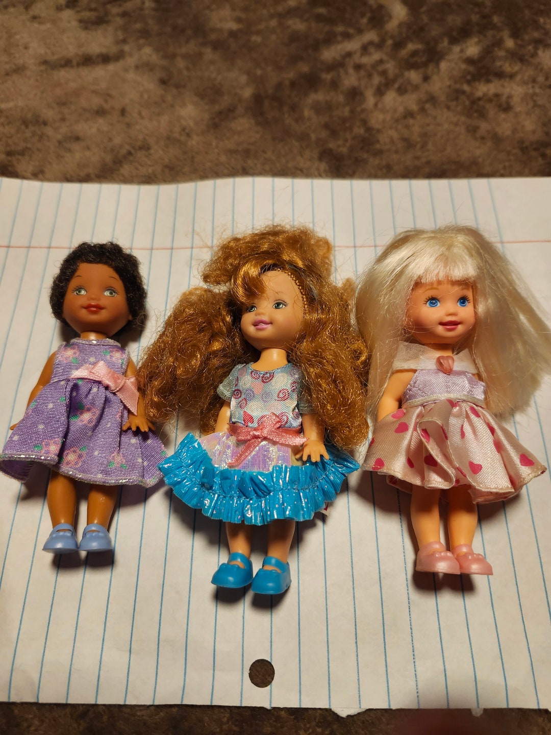 Mini Barbie Dolls W Xtra Clothes (3) - Etsy