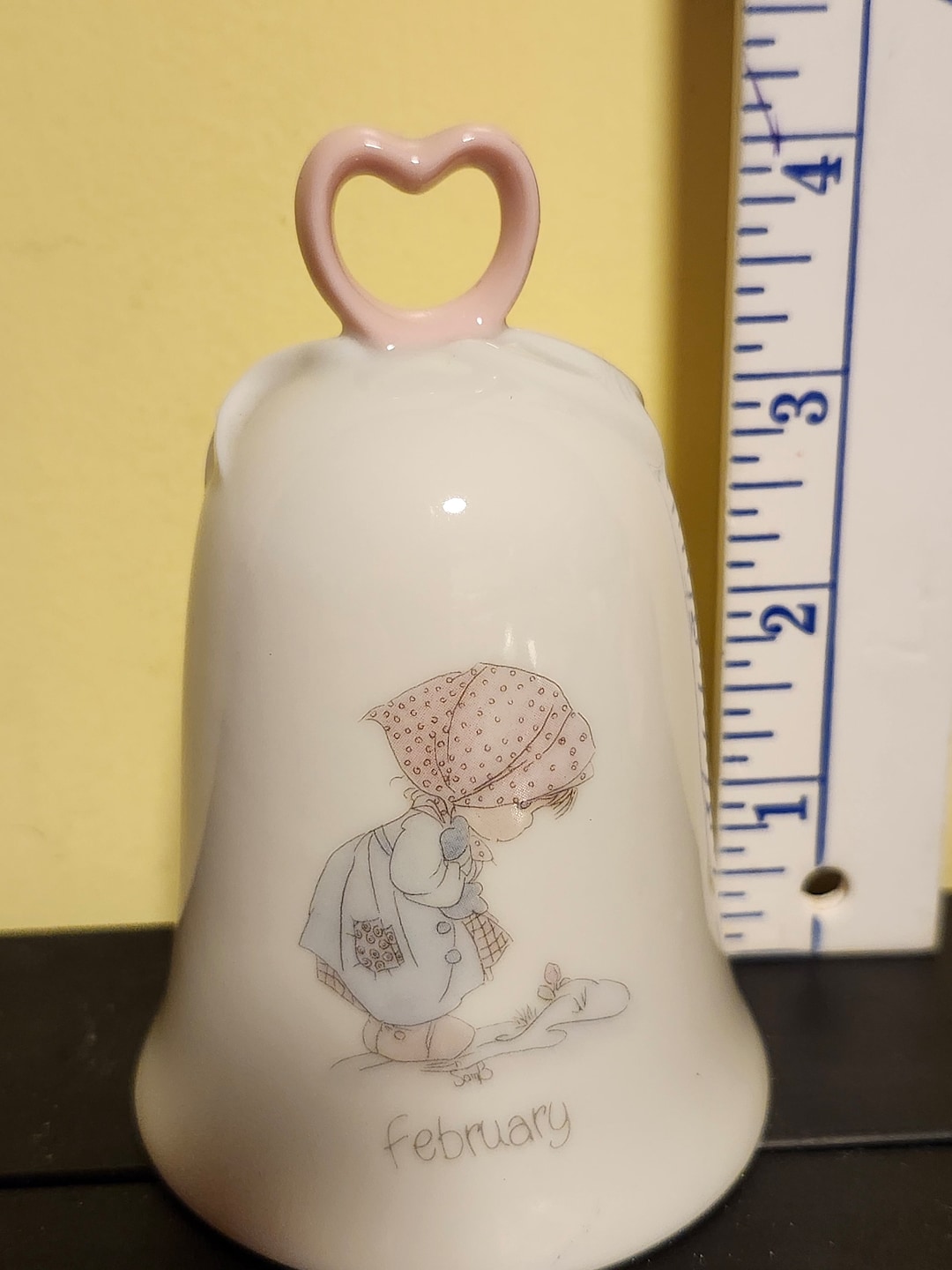 Precious Moments February Birthday Bell - Etsy
