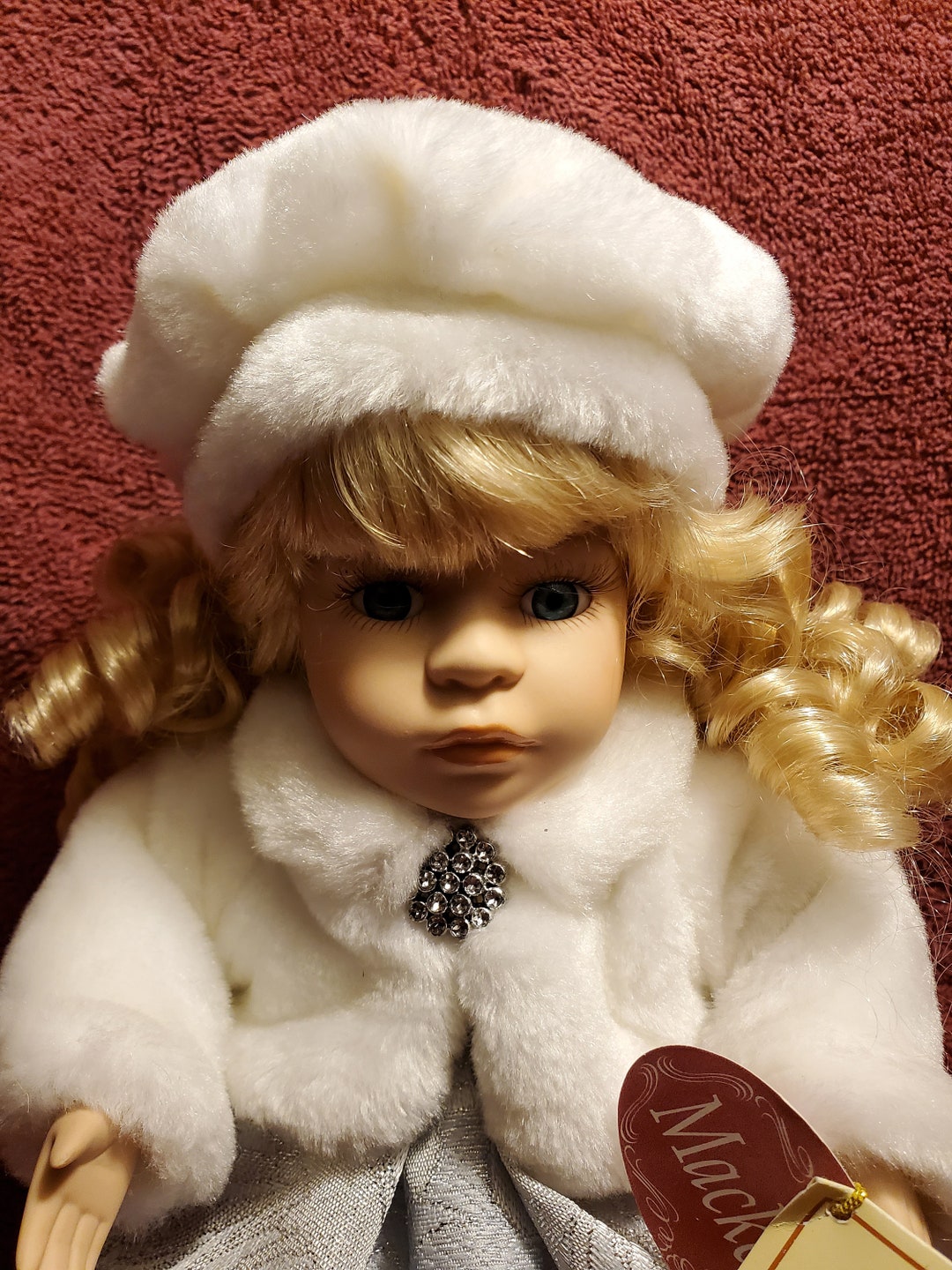 Mackenzie Musical Porcelain Doll - Etsy