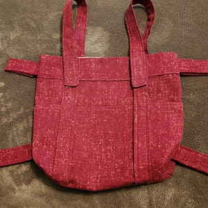 Side Mount Walker Bag Maroon Red - Etsy